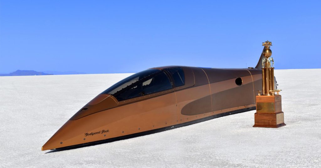 Speed Demon Streamliner Shatters Multiple World Records at Bonneville ...