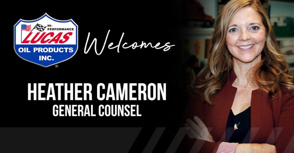 Lucas Oil Appoints New General Counsel Heather Cameron – Lucas Oil ...