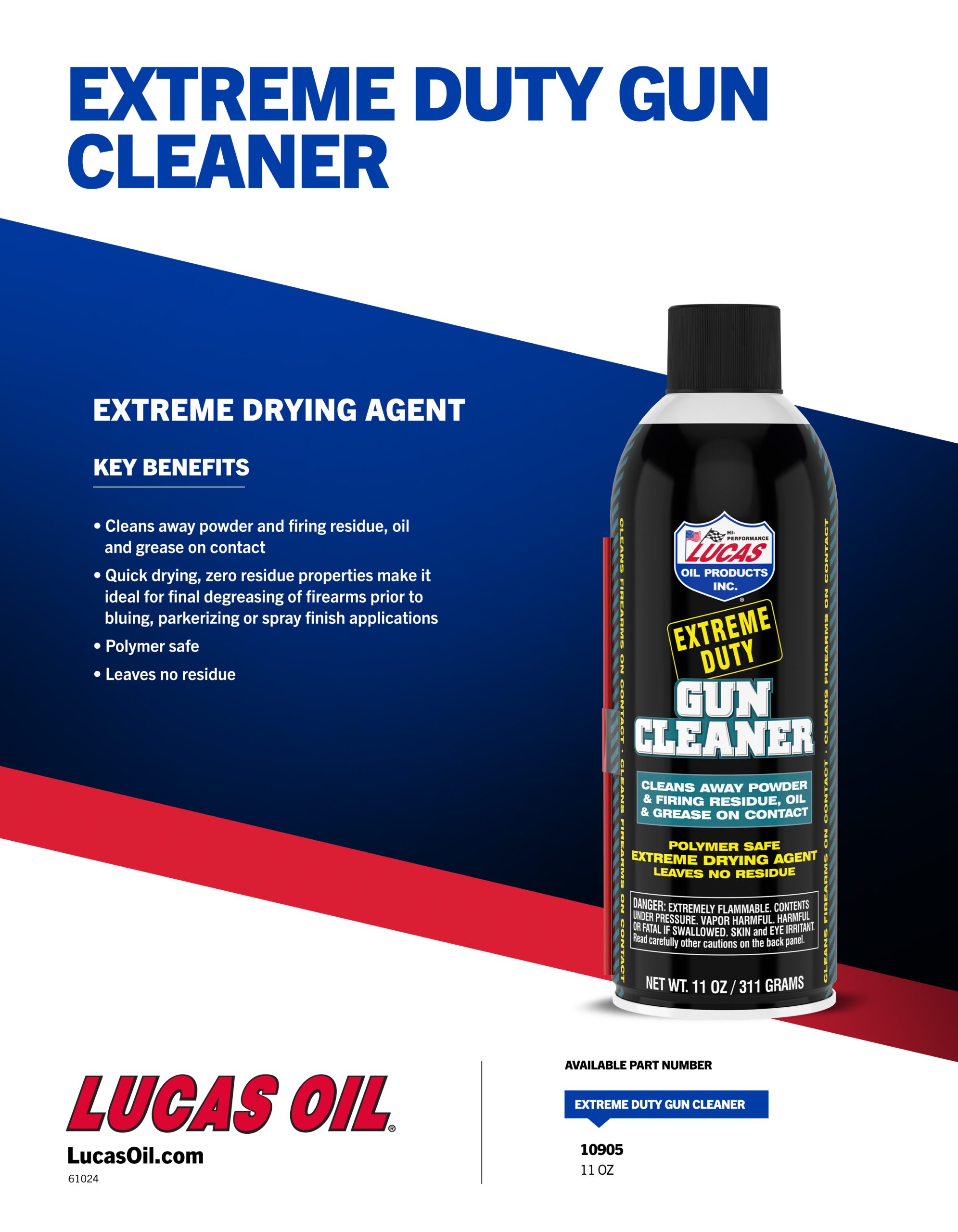 Extreme Duty Gun Cleaner – Lucas Oil Products, Inc. – Keep That Engine ...