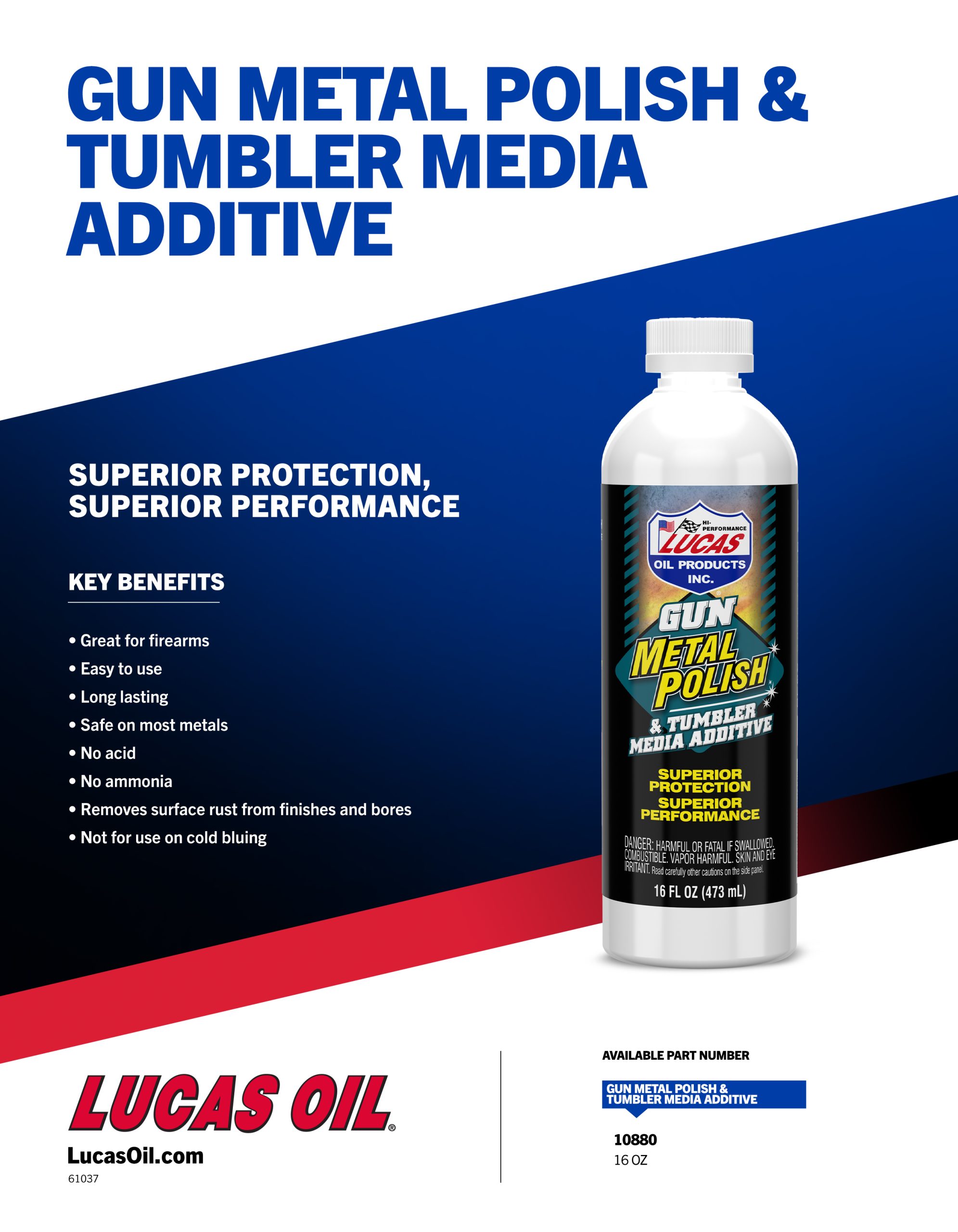 Gun Metal Polish & Tumbler Media Additive – Lucas Oil Products, Inc ...