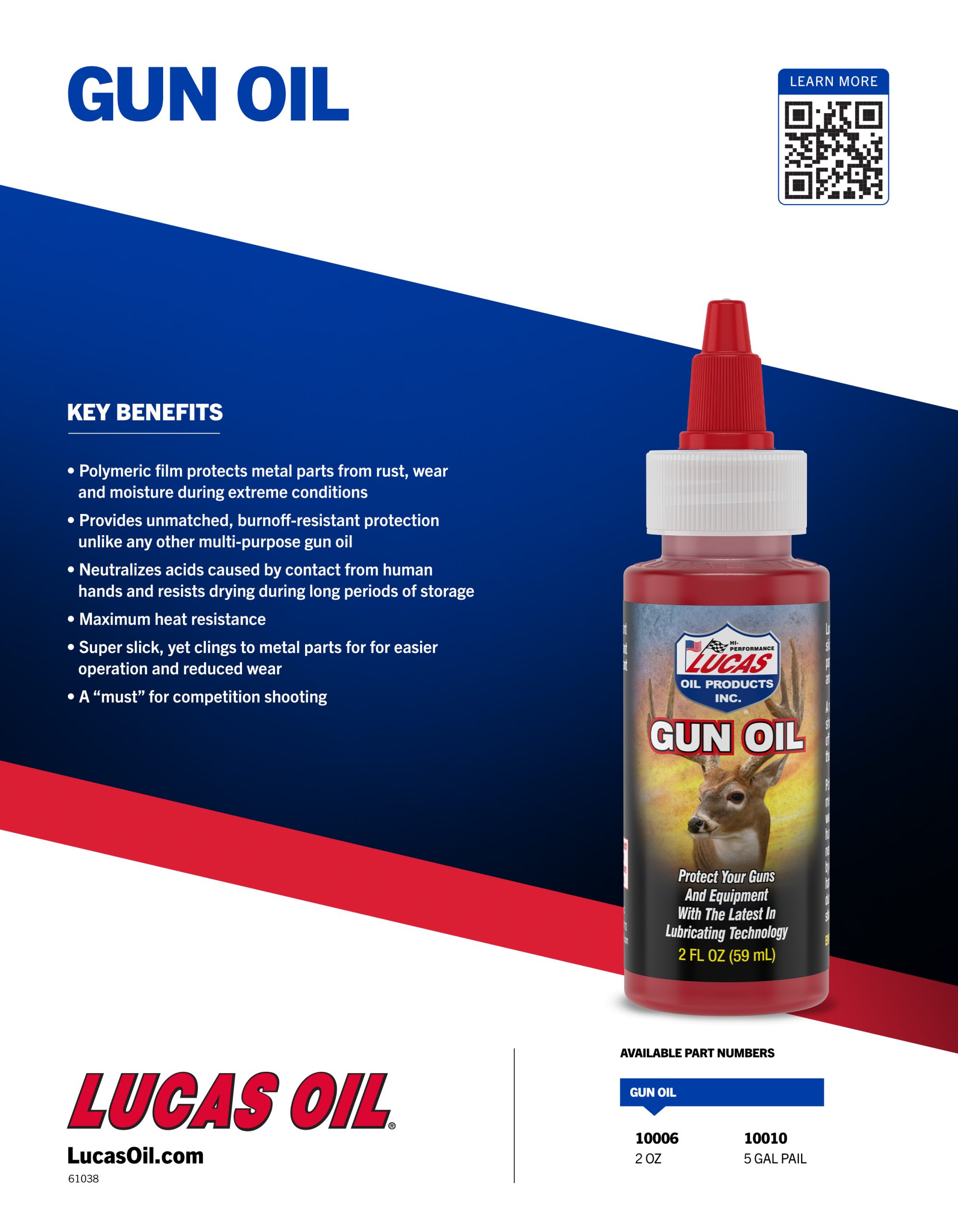 Gun Oil – Lucas Oil Products, Inc. – Keep That Engine Alive!