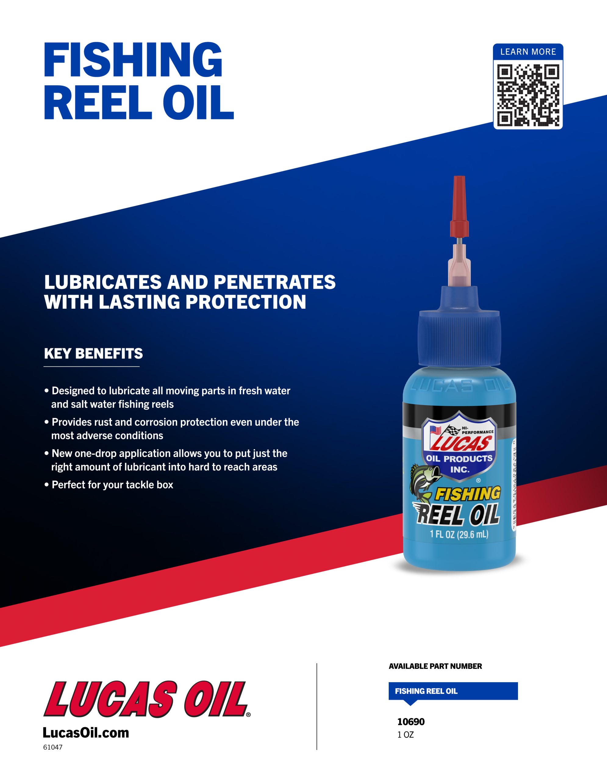 Fishing Reel Oil – Lucas Oil Products, Inc. – Keep That Engine Alive!