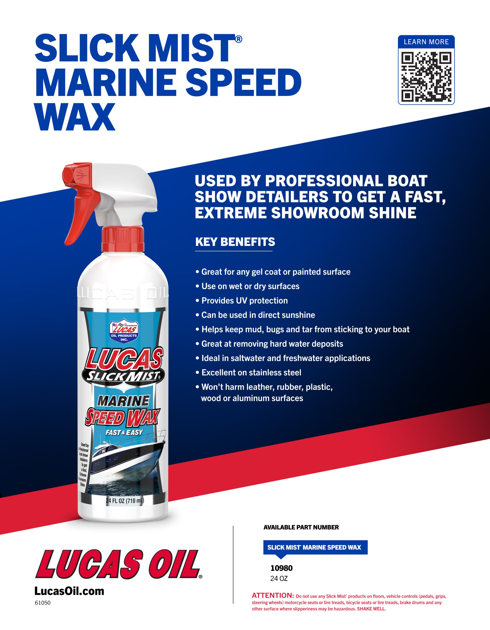 Slick Mist® Marine Speed Wax – Lucas Oil Products, Inc. – Keep That ...