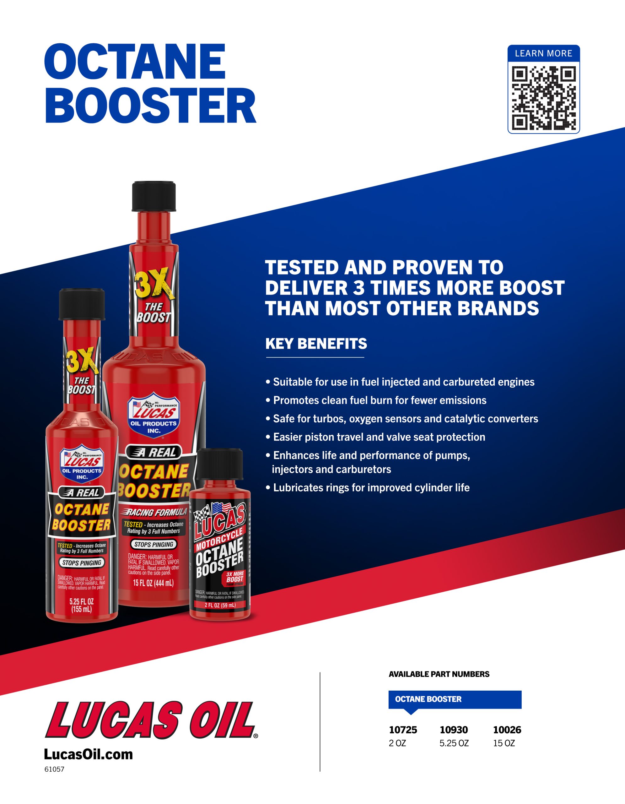 Octane Booster – Lucas Oil Products, Inc. – Keep That Engine Alive!