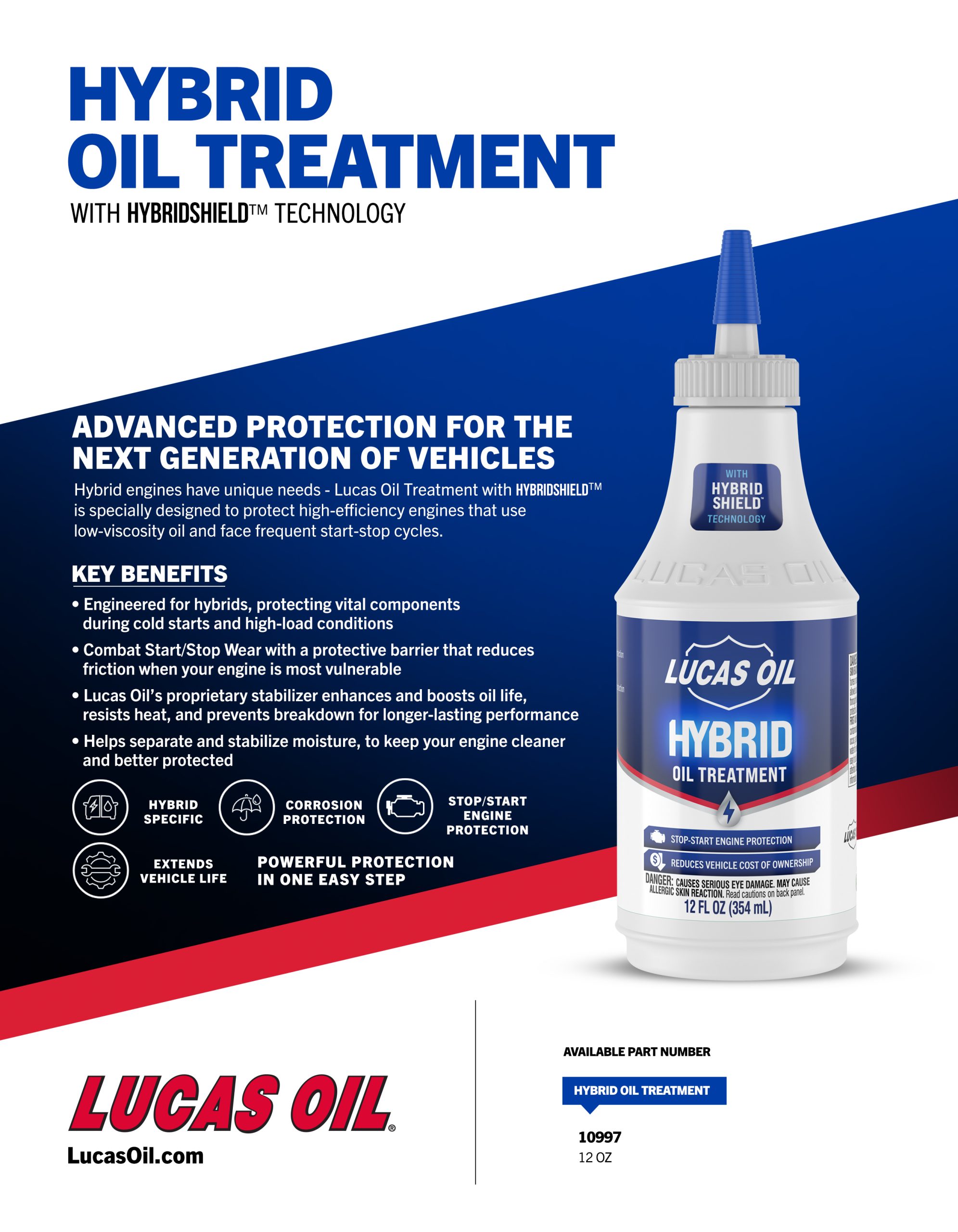Lucas Hybrid Oil Treatment with HybridShield™ – Lucas Oil Products, Inc ...