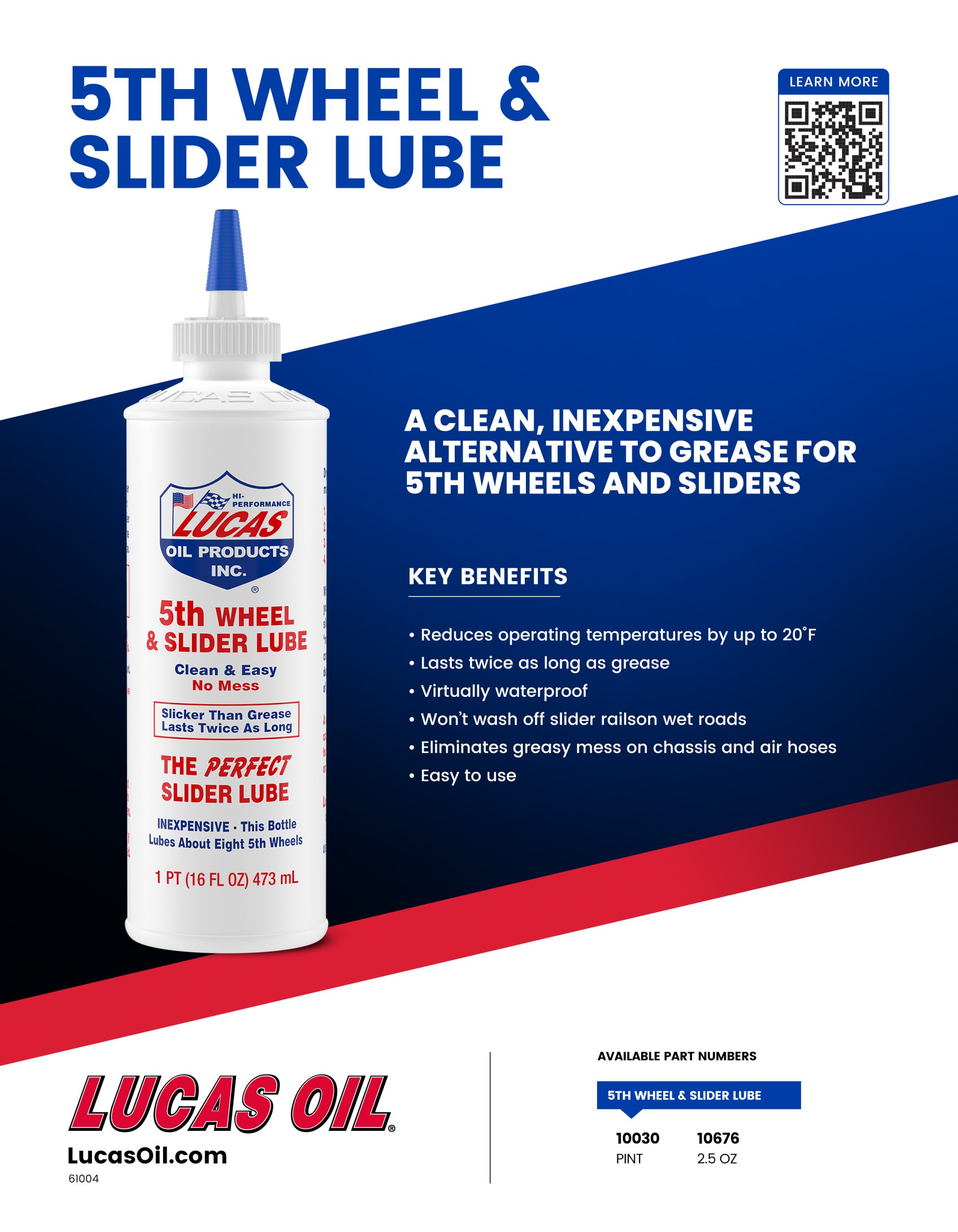 5th Wheel and Slider Lube – Lucas Oil Products, Inc. – Keep That Engine ...