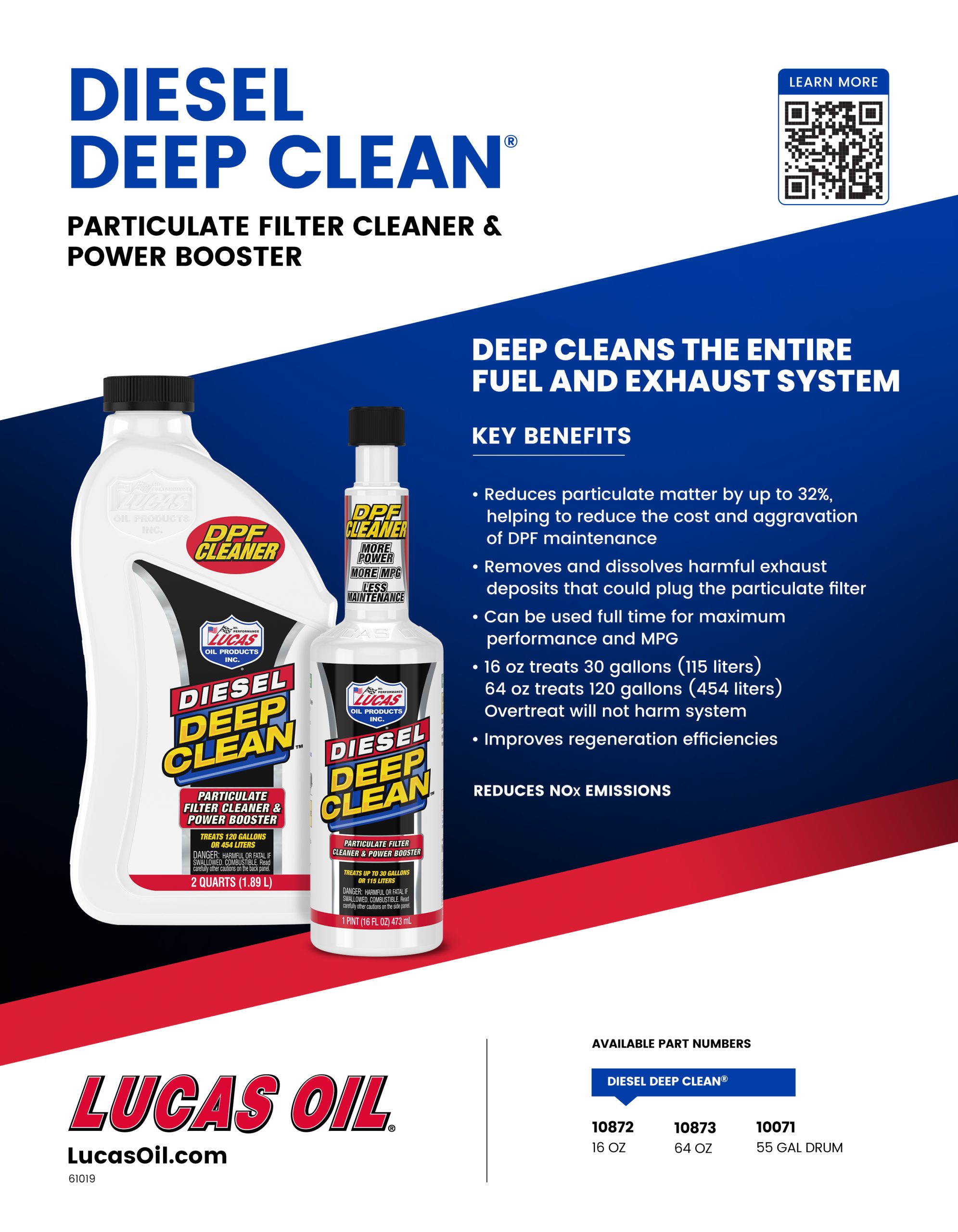 Diesel Deep Clean – Lucas Oil Products, Inc. – Keep That Engine Alive!