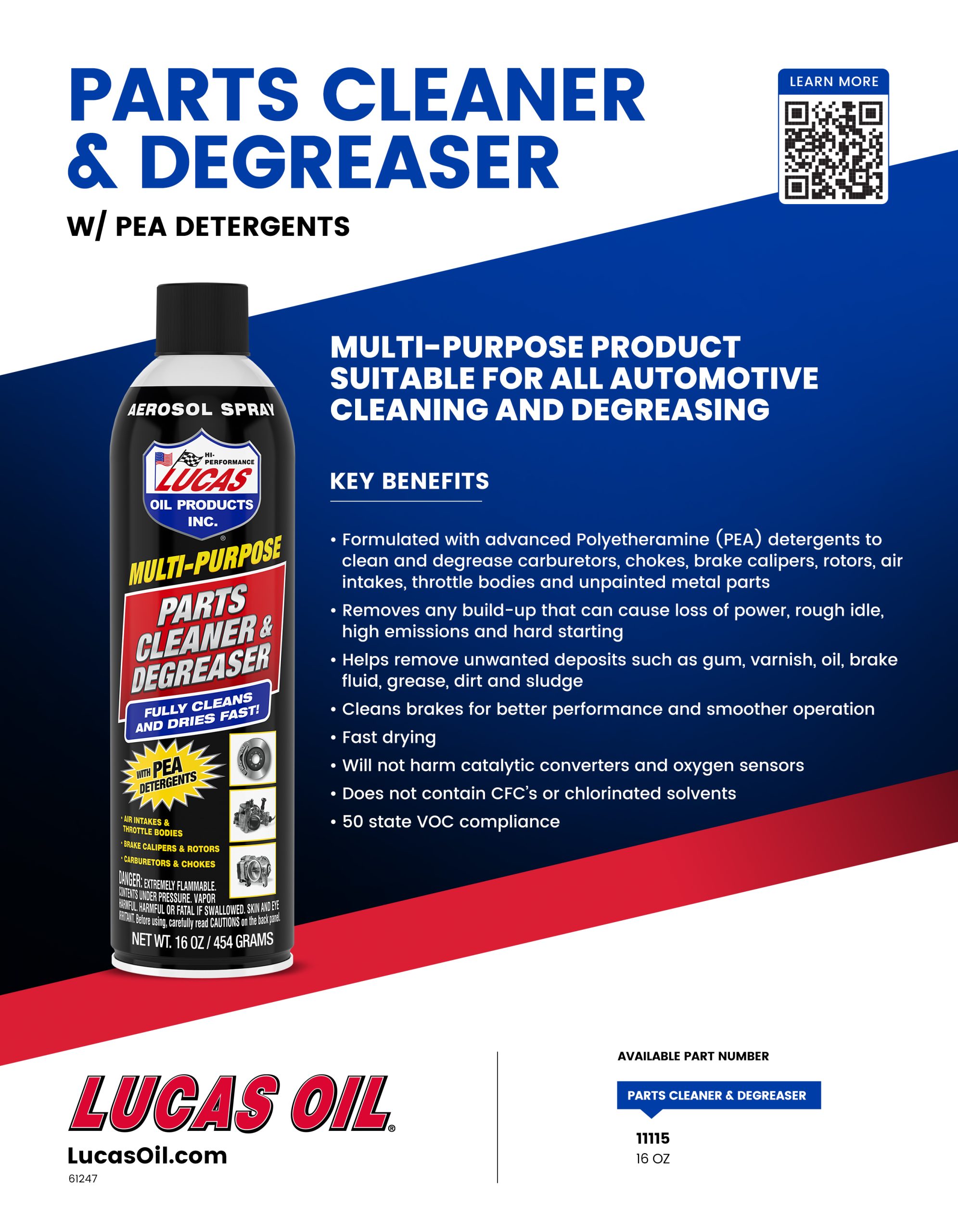 Multi-Purpose Parts Cleaner & Degreaser – Lucas Oil Products, Inc ...