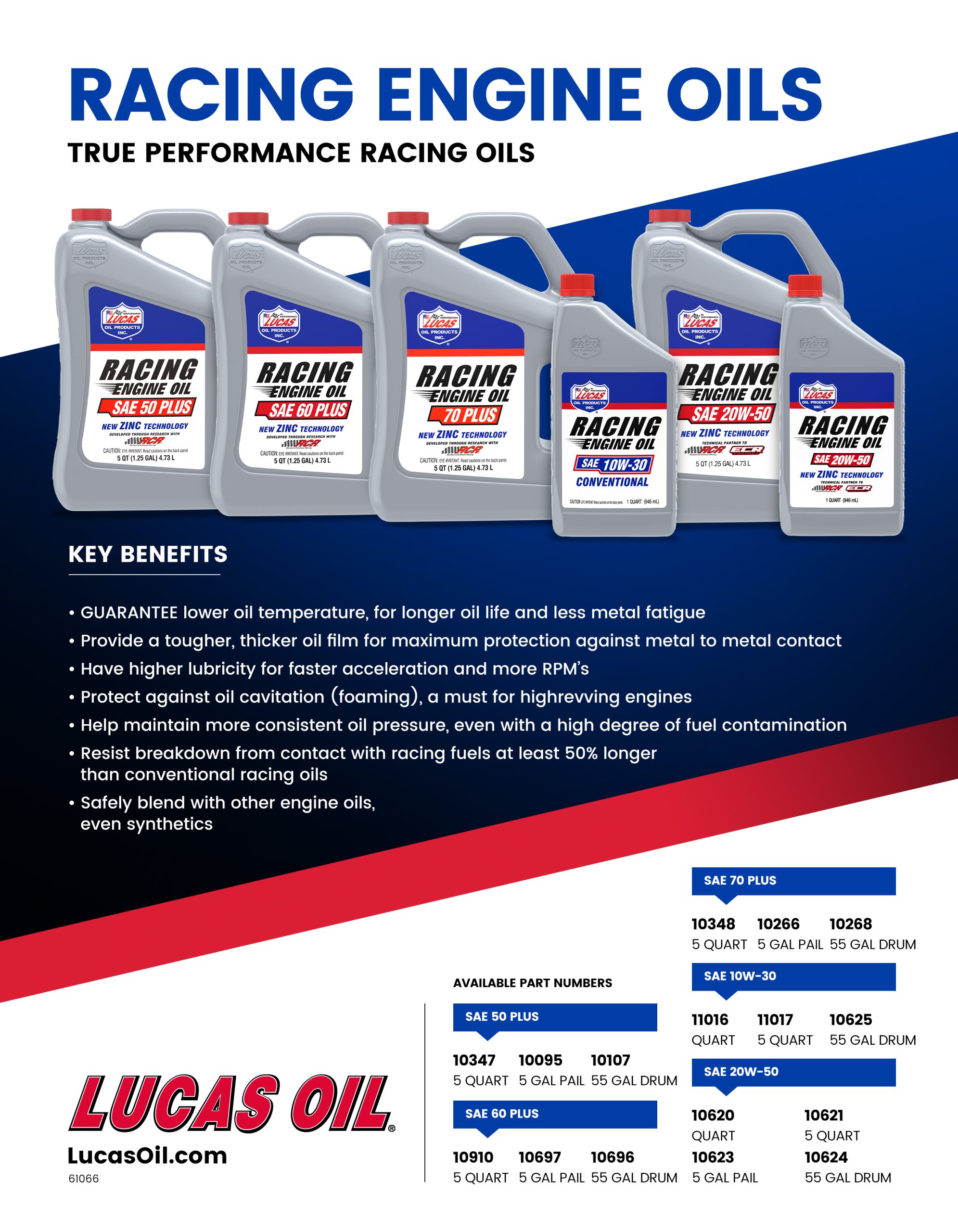 Racing Only Motor Oil – Lucas Oil Products, Inc. – Keep That Engine Alive!