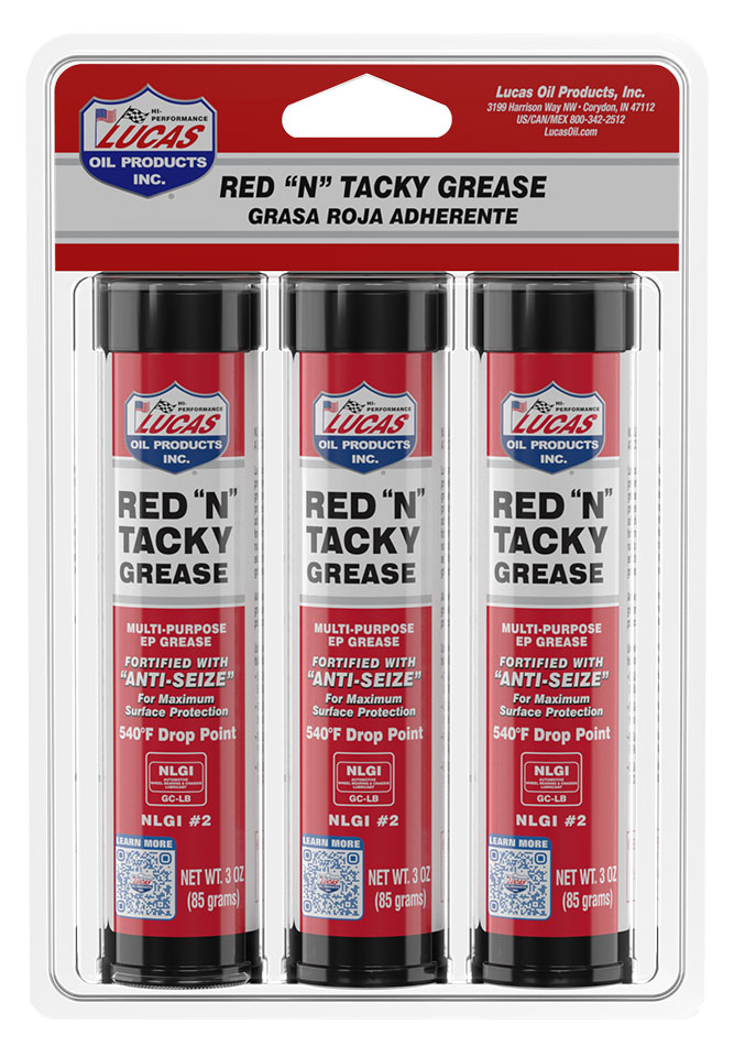 Red “N” Tacky Grease – Lucas Oil Products, Inc. – Keep That Engine Alive!