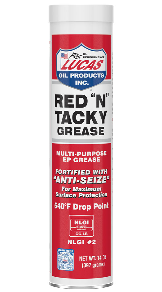 Red “N” Tacky Grease – Lucas Oil Products, Inc. – Keep That Engine Alive!